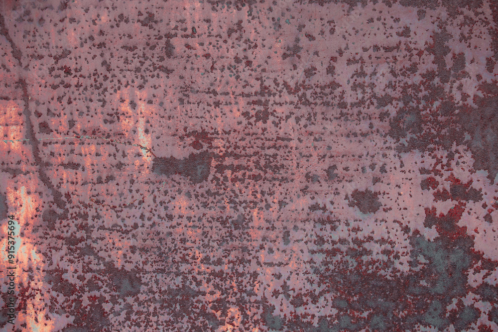 Metal texture with natural defects. Scratches, chips, cracks, dust. Can ...