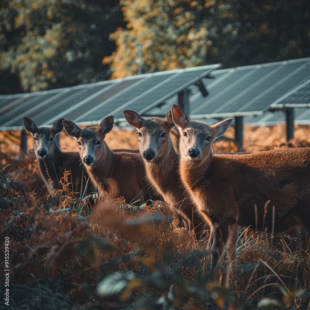 Rewilding projects alongside solar farms to restore natural ecosystems ...