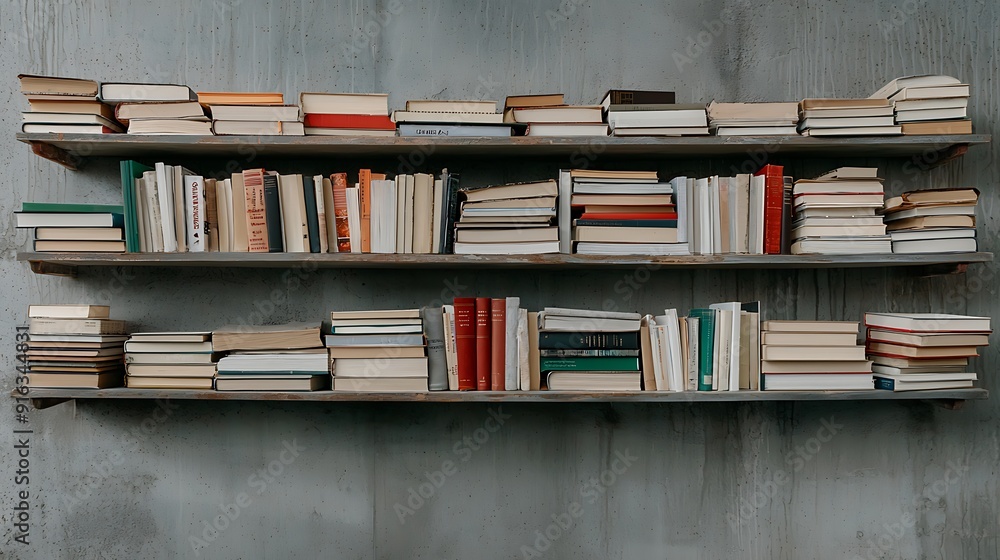 6. An image of a bookshelf focusing on a section with books about white ...