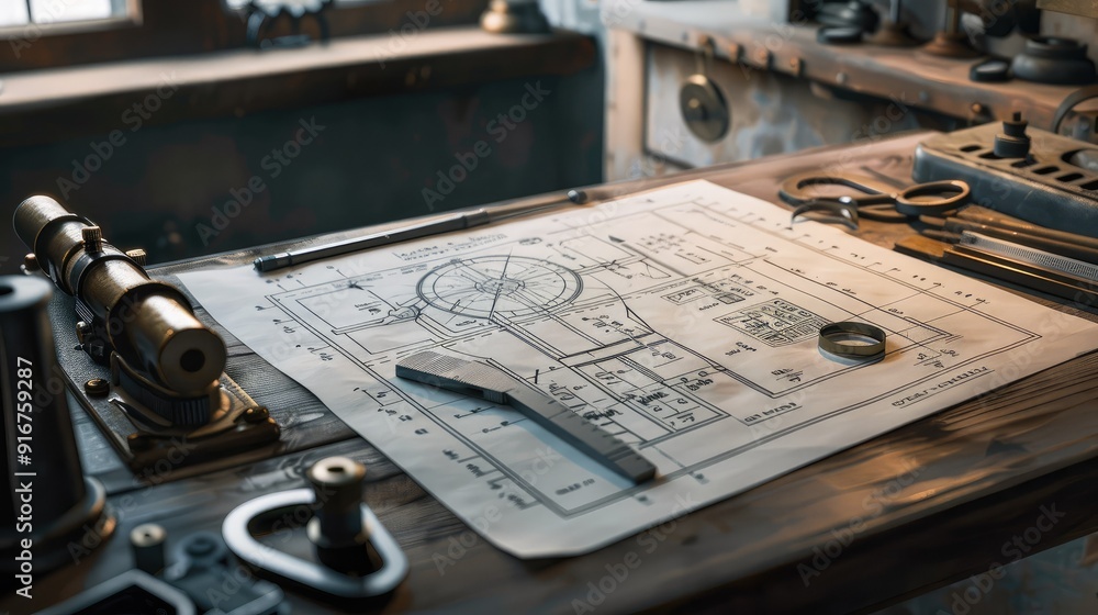 engineering drawing plan architecture blueprint construction design ...