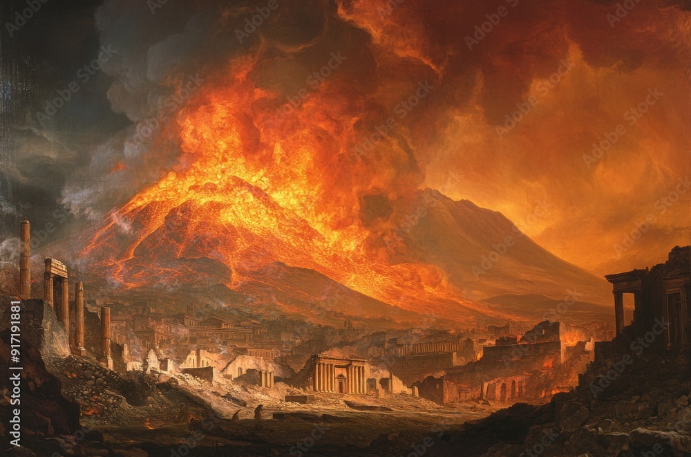 Catastrophic Eruption of Mount Vesuvius: The Devastating Demise of ...