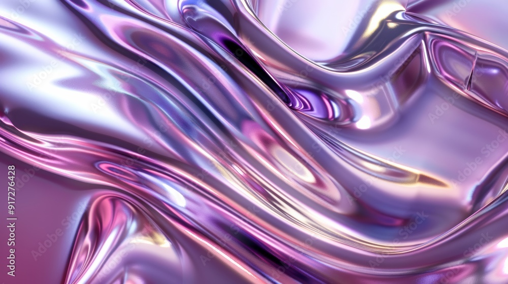 Abstract liquid chrome metal texture. Silver gradient texture. Liquid ...