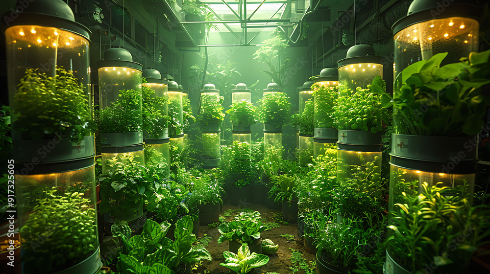 Hydroponic vertical farming towers integrated automated nutrient dosing ...