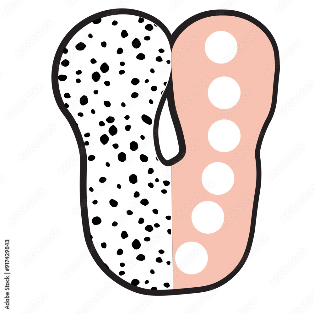 Dalmatians dots half doodle bright font alphabet polka dot dotted svg ...