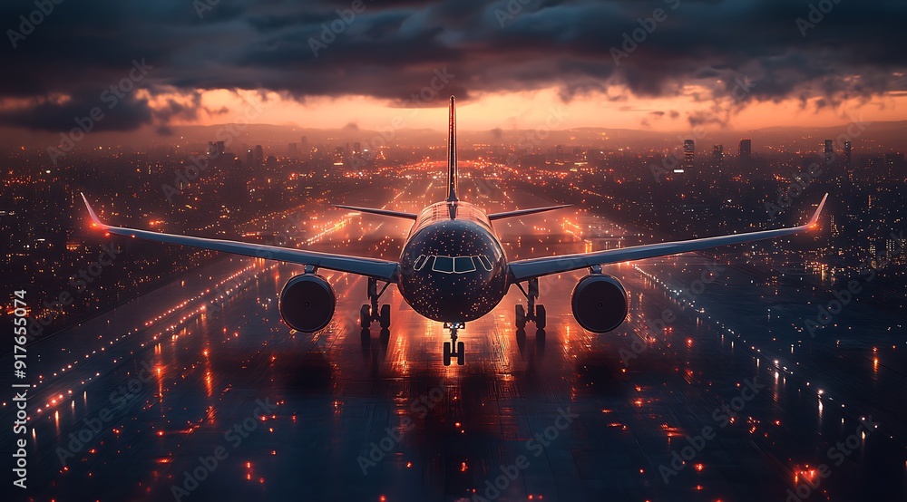 Smart digital airplane, artificial intelligence in aviation technology ...