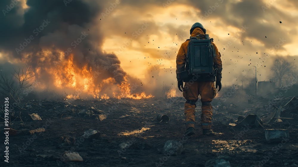 Defusing the tension: a bomb disposal expert at work amidst an urban ...