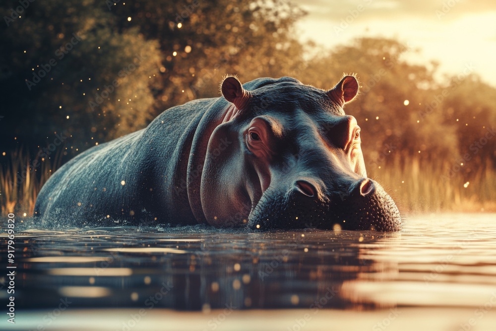 Hippo on the Brink: A Vanishing Species Amidst Climate Crisis, Habitat ...