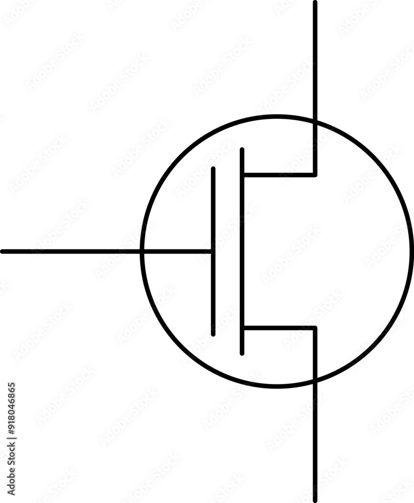 Electronic circuit symbols. Graphic symbols for electrical components ...