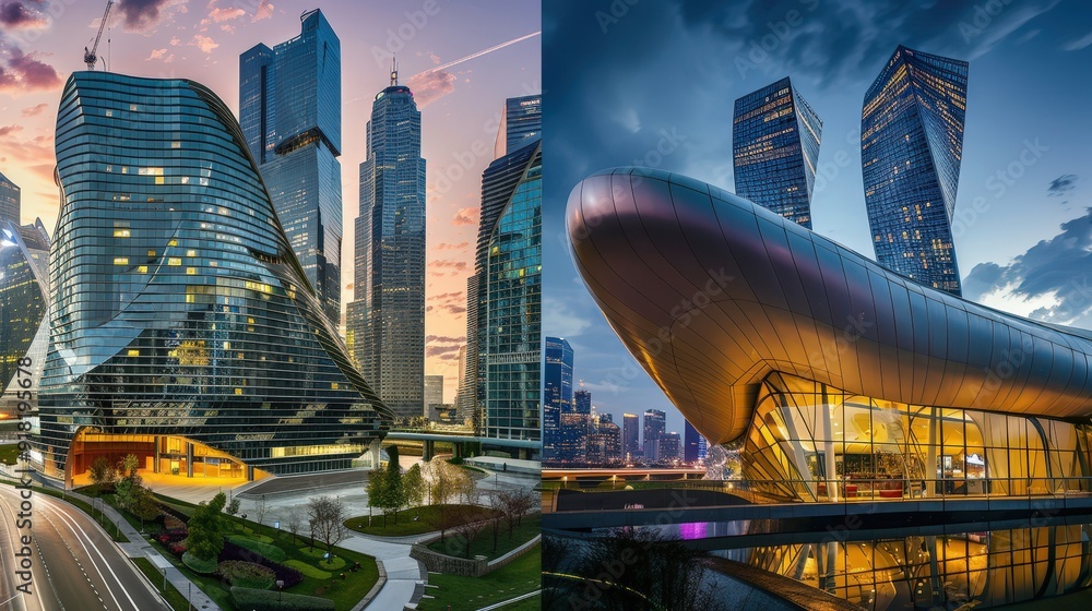 Write a comparative analysis of modern versus postmodern architectural ...