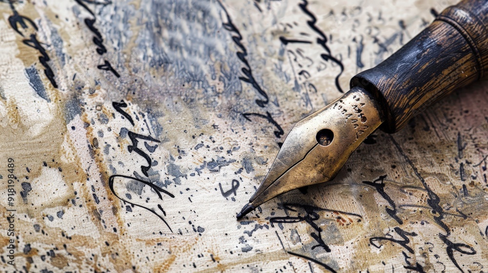 Write an article on the history and evolution of handwriting styles ...