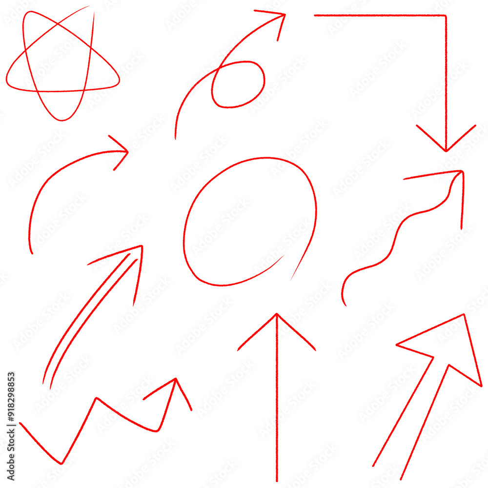 Illustrazione stock di 포인트 표시 기호 화살표 동그라미 별표 일러스트 | Adobe Stock