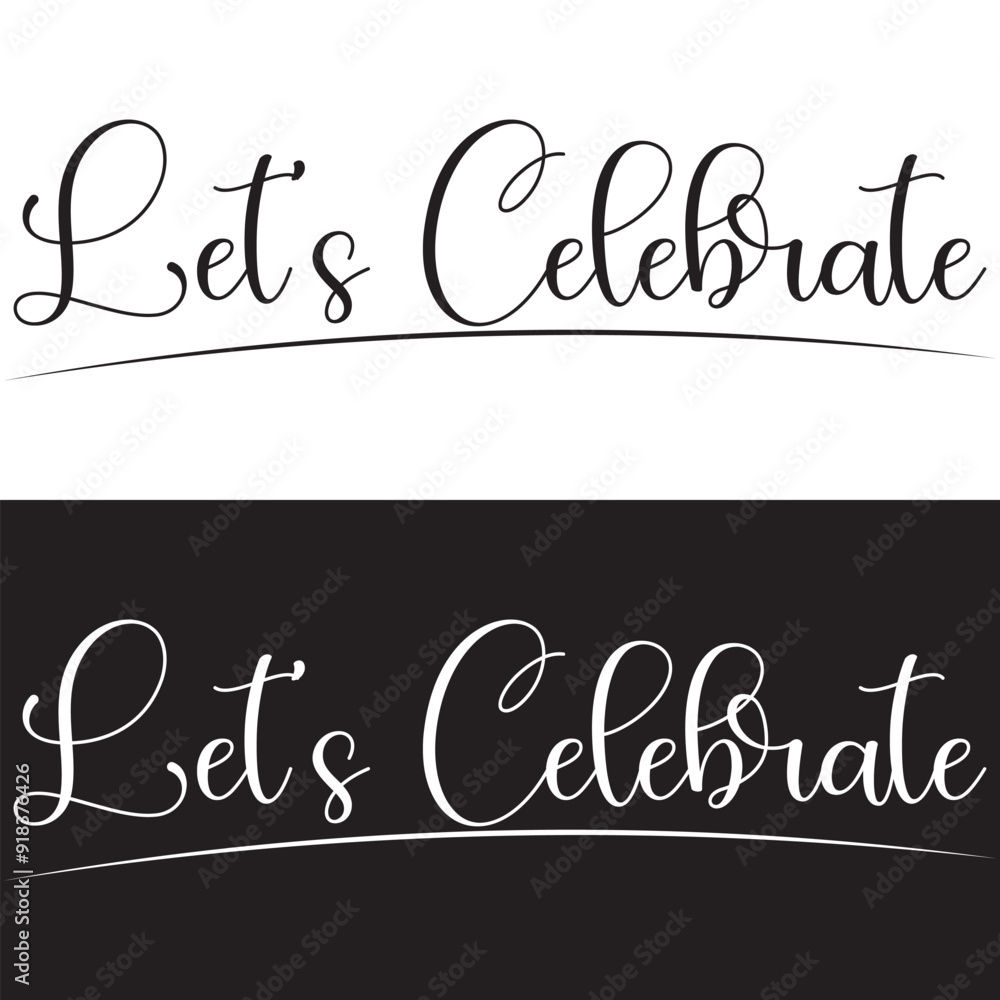 Let’s celebrate hand lettering, custom typography, black and white ink ...