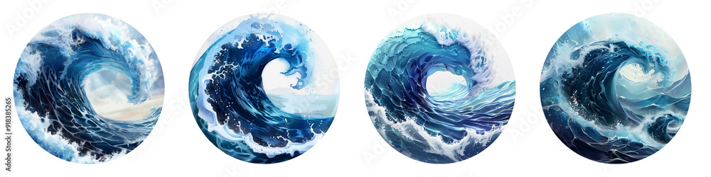 Tide clipart collection, symbol, logos, icons isolated on transparent ...