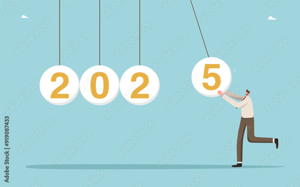 Leadership in setting plan or course for business development in 2025 ...