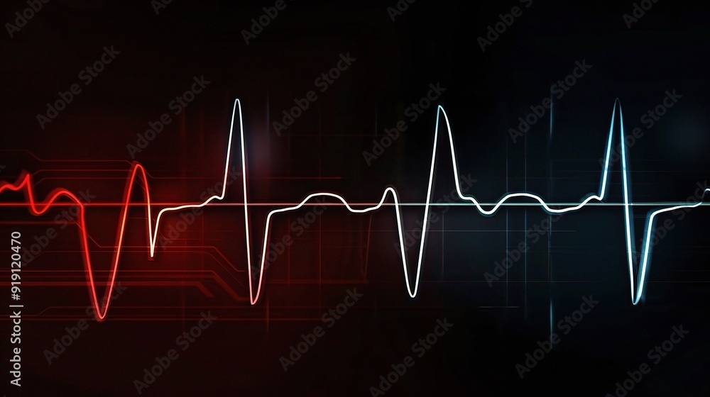 Ilustración de Stock Medical Illustration of Arrhythmia: Complex Heart ...