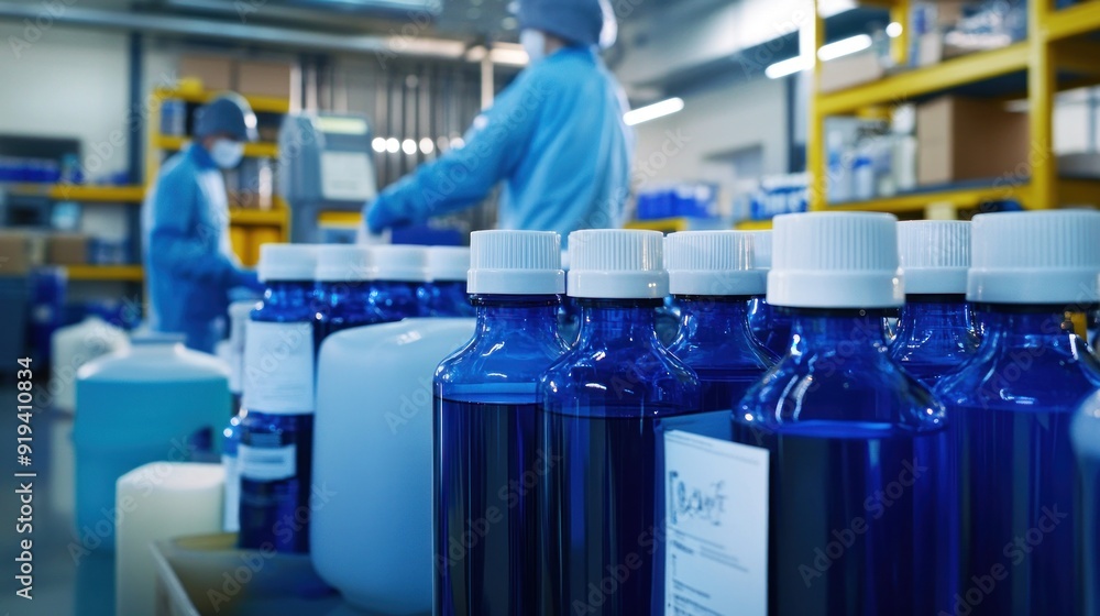 Generate a photo realistic image of workers receiving training on ...