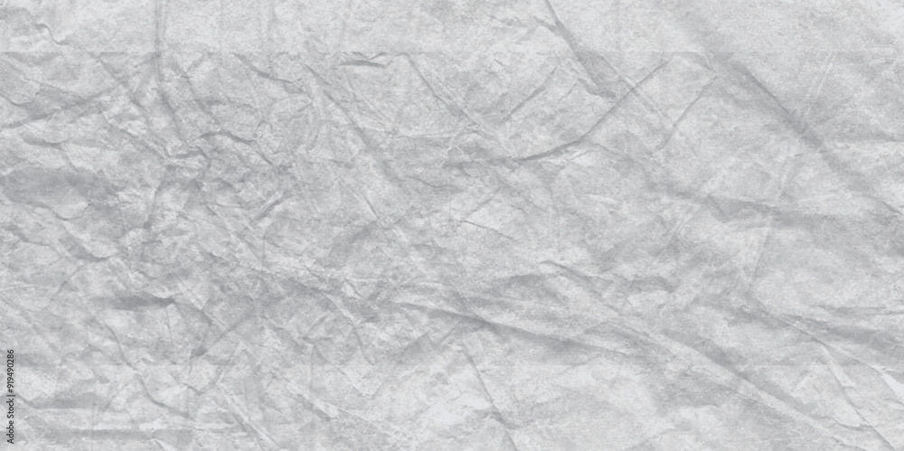 Vector white crumpled old paper background. Cardboard gray texture ...