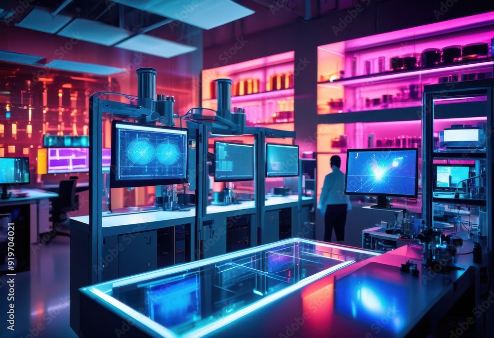 cutting edge laboratory equipment showcasing advances science ...