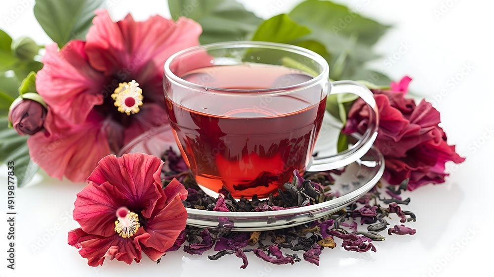 Beverage Hibiscus Tea Karkade Africa Egypt Hibiscus sabdariffa ...