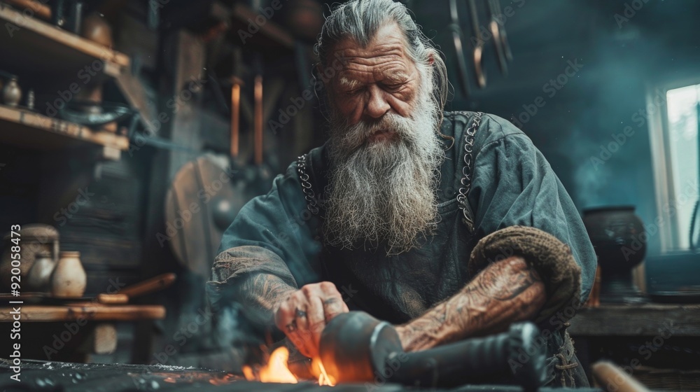 Valhalla echoes - portrait viking lifestyle, delving into traditions ...