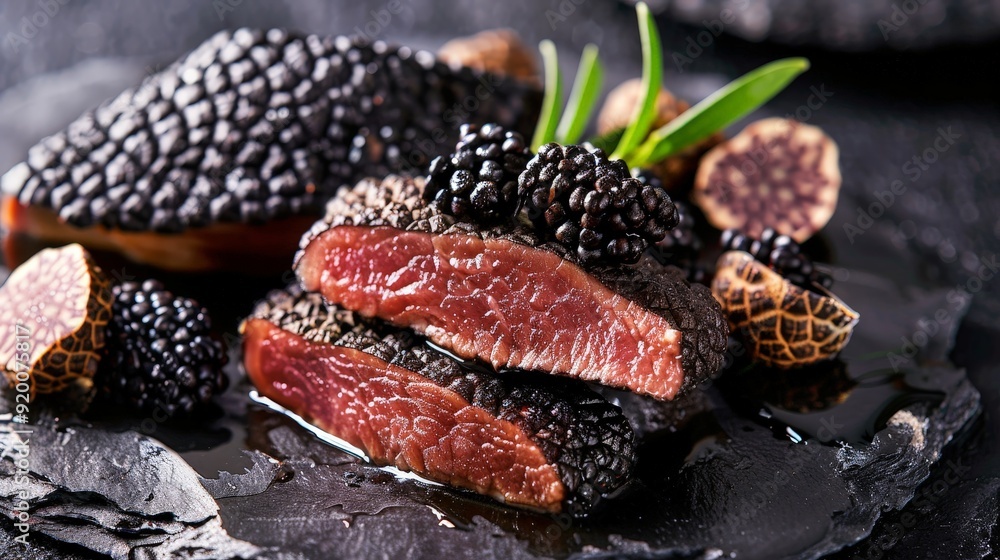 Write about the role of rare ingredients in luxury food. Describe ...