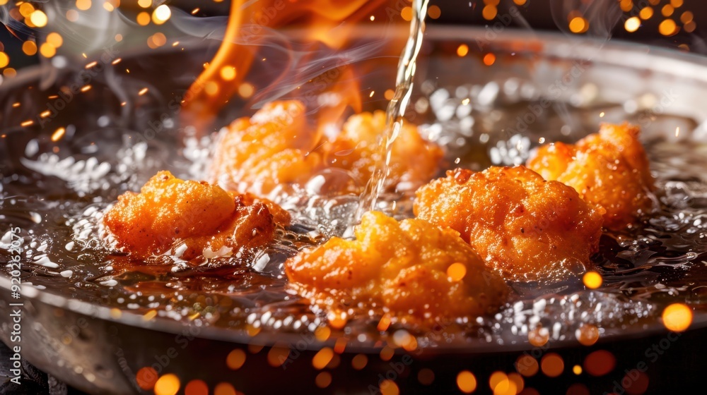 Frying: Using hot oil or fat to cook food, creating a crispy crust ...