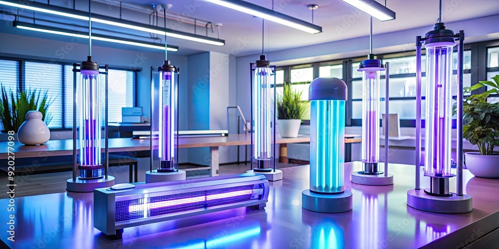 Ultraviolet UV light sanitizing wands and lamps disinfect surfaces ...