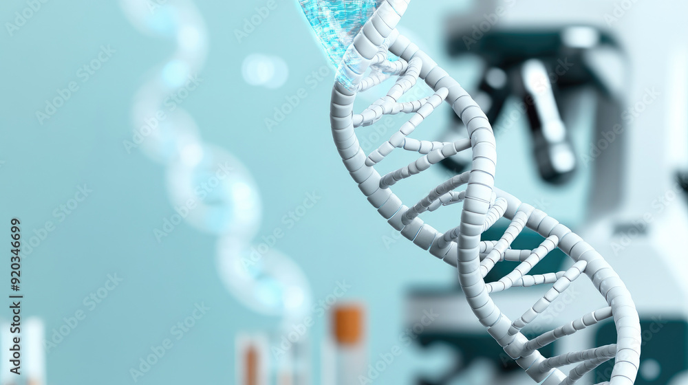 Explore cutting-edge gene therapy showcased through floating ...