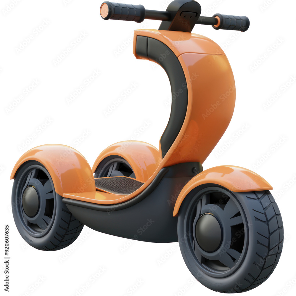 Segway isolated white background, without shadow, single object ...