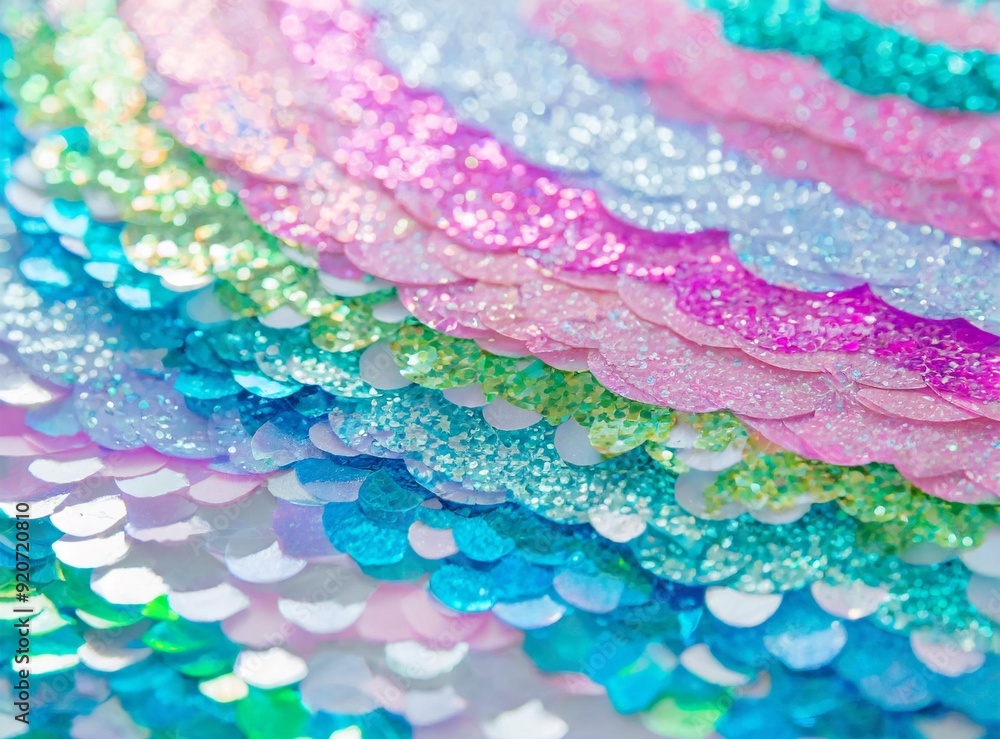 Fancy rainbow color glitter sparkle confetti texture background for ...