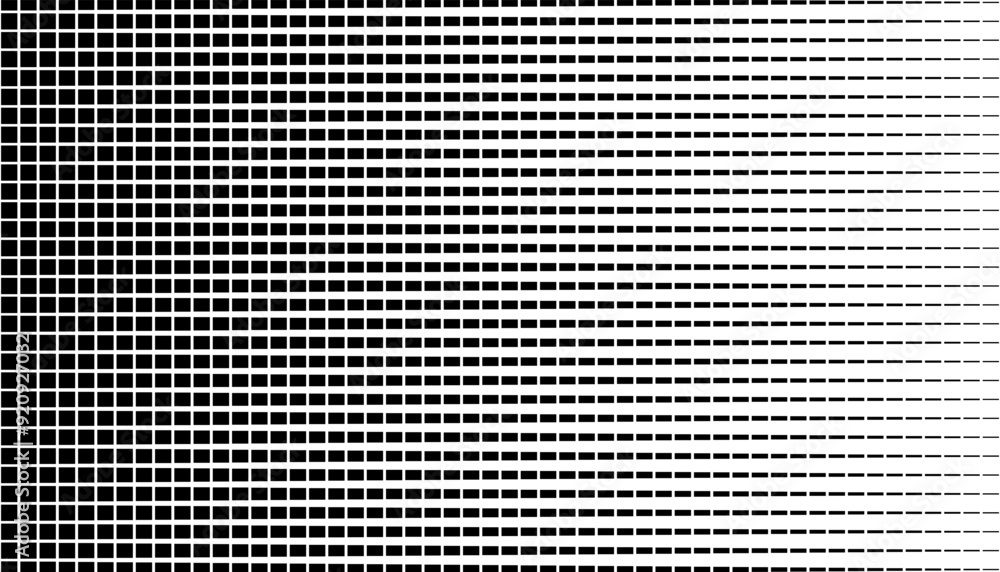 Black and white seamless transition pattern. Halftone texture for ...