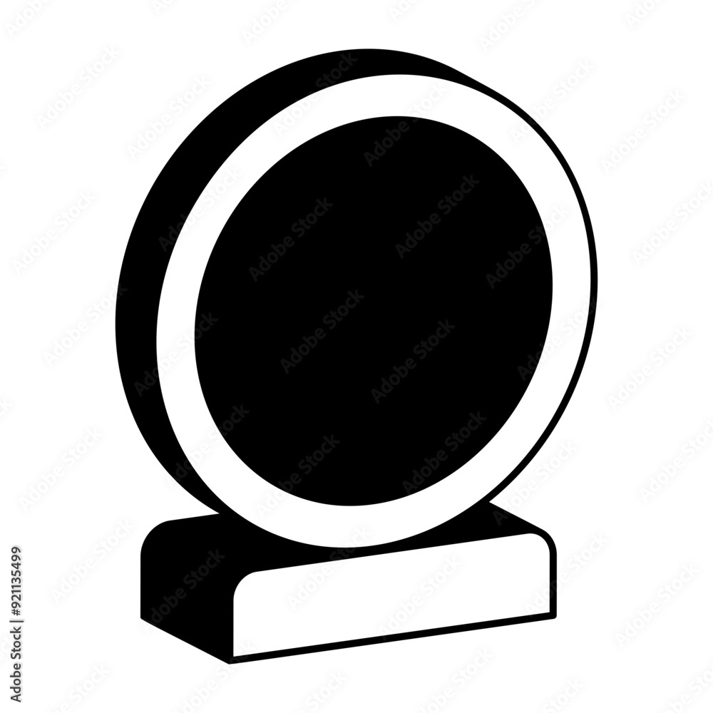 Brilliance Circular Shape vector icon design, token of recognition ...
