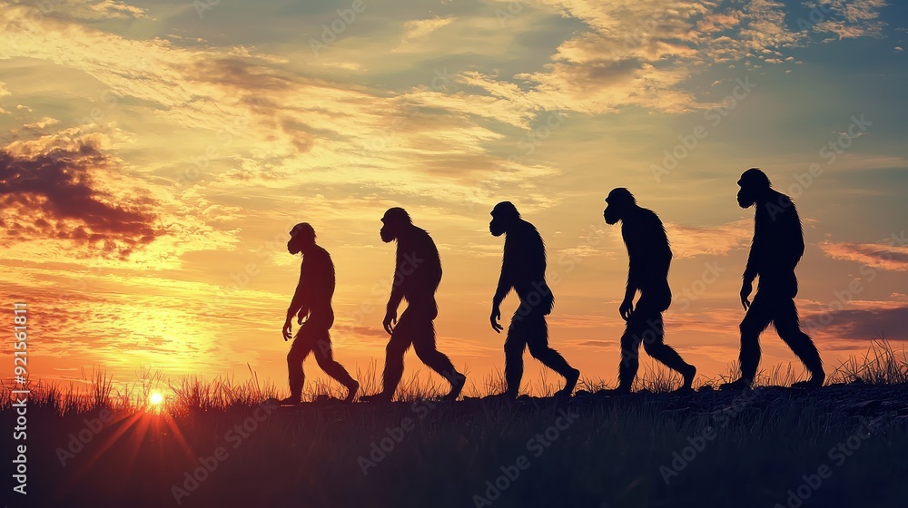 Human evolution. A study of the sequence of biological evolution of ...