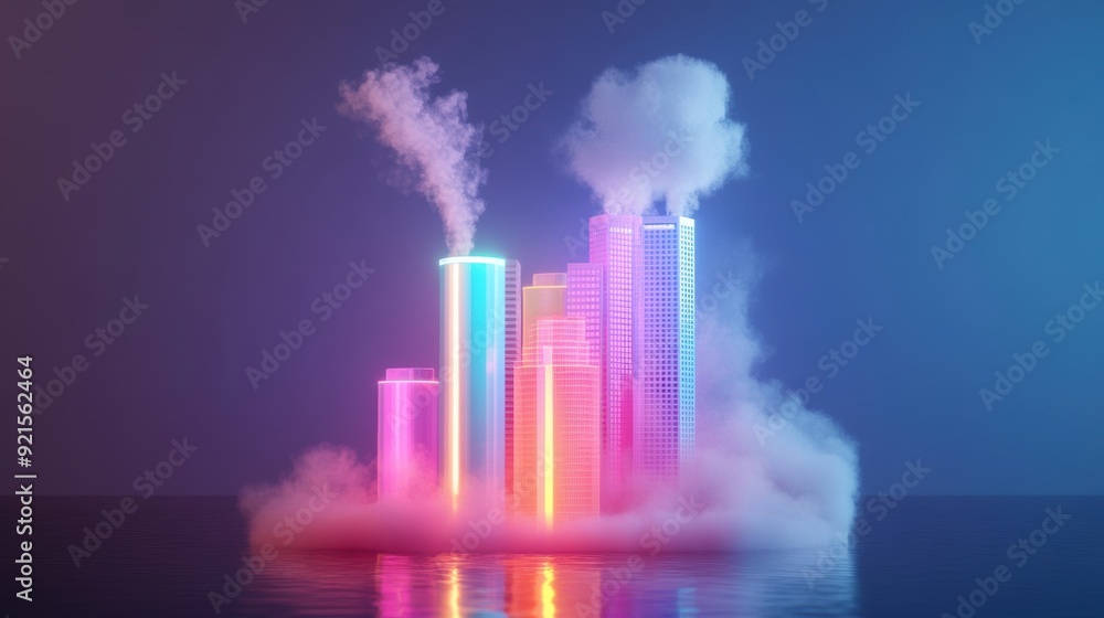 A dynamic bar graph illustrates the evolving relationship between ...