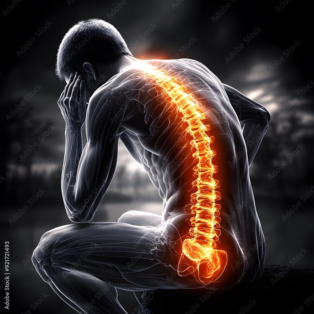 Sports Injury: An athlete, such as a runner or weightlifter, clutching ...