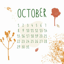 Autumn Flowers In Each Square Shape Free Stock Photo - Public Domain ...