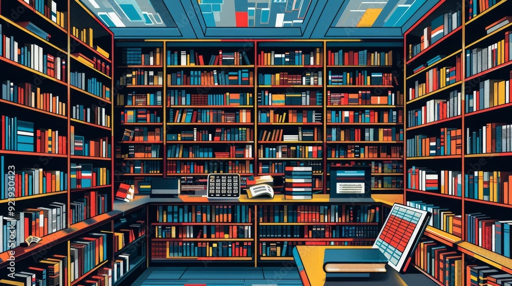 digital library clip art , e-learning clip art , technology in ...