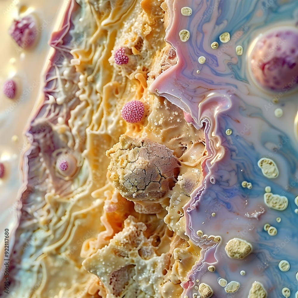 Illustration Stock Extreme Close Up of Painful Hidradenitis Suppurativa ...