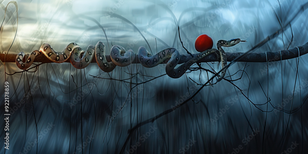 Bible. Old Testament. Creation. Genesis. The original sin, the ...