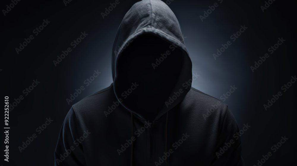 Cyber security, An adult online anonymous internet hacker. faceless guy ...