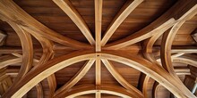 Wooden Church Ceiling Free Stock Photo - Public Domain Pictures