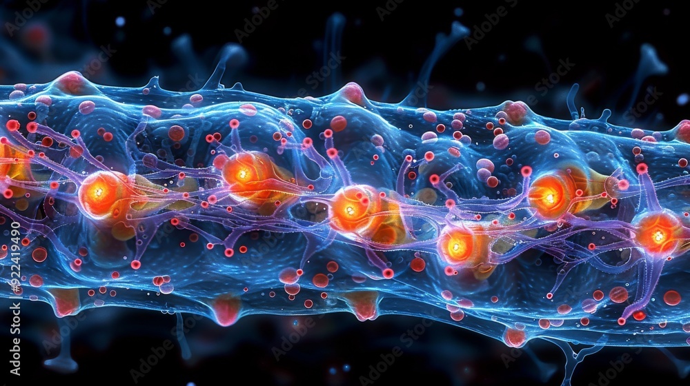An immunofluorescence microscopy image showing the localization of ...