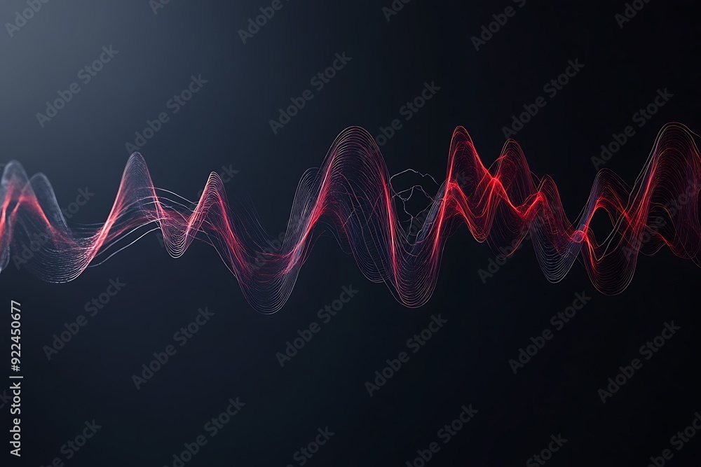 Electromyography (EMG) Signal Wave Monitoring Muscle Contractions on ...