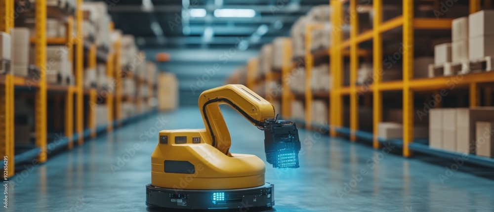 Warehouse management with automated robotics,Warehousing and Technology ...