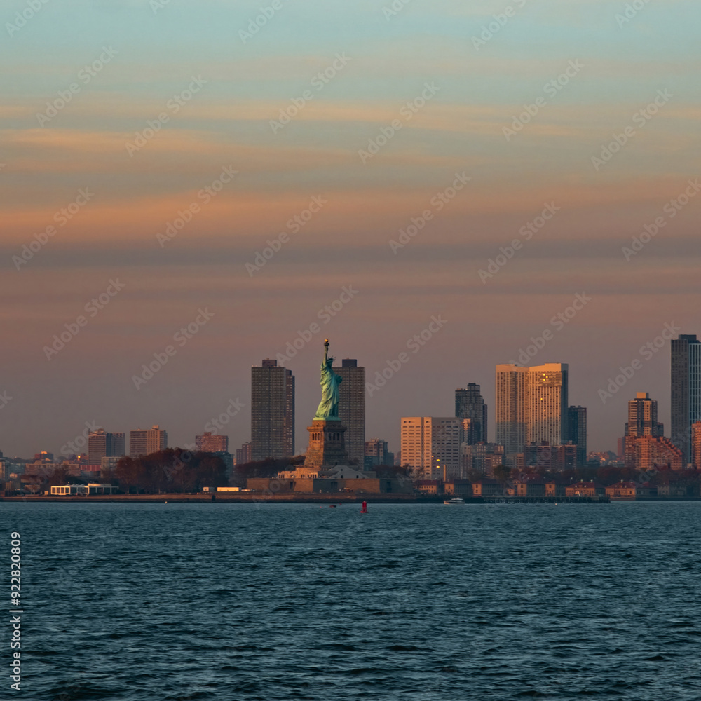 World Trade Center skyline. One World Trade Center. WTC memorial. New ...