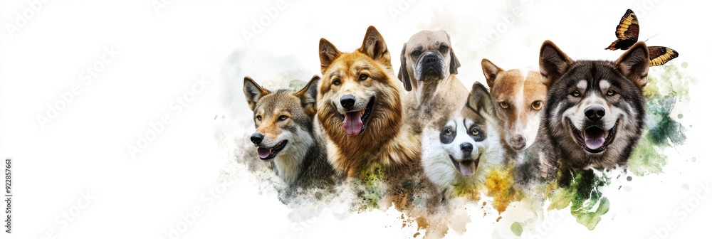 World Animal Day Collage Design: A Heartfelt Mosaic Celebrating the ...