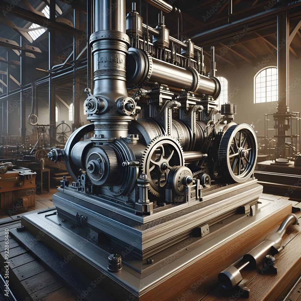 Do you know who invented the steam engine? Stock Illustration | Adobe Stock