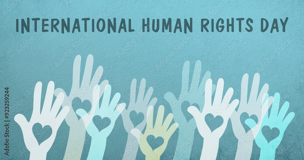 Human rights, equality, diversity, justice and hope concept, respect ...