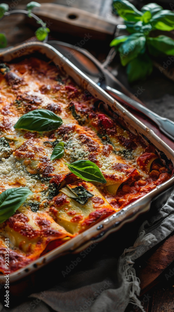 Enjoy the comforting flavors of Spinach and Ricotta Cannelloni ...