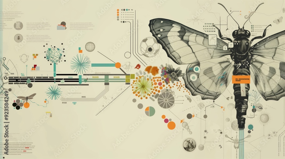 Infographic on biomimicry in materials: nature-inspired designs for ...